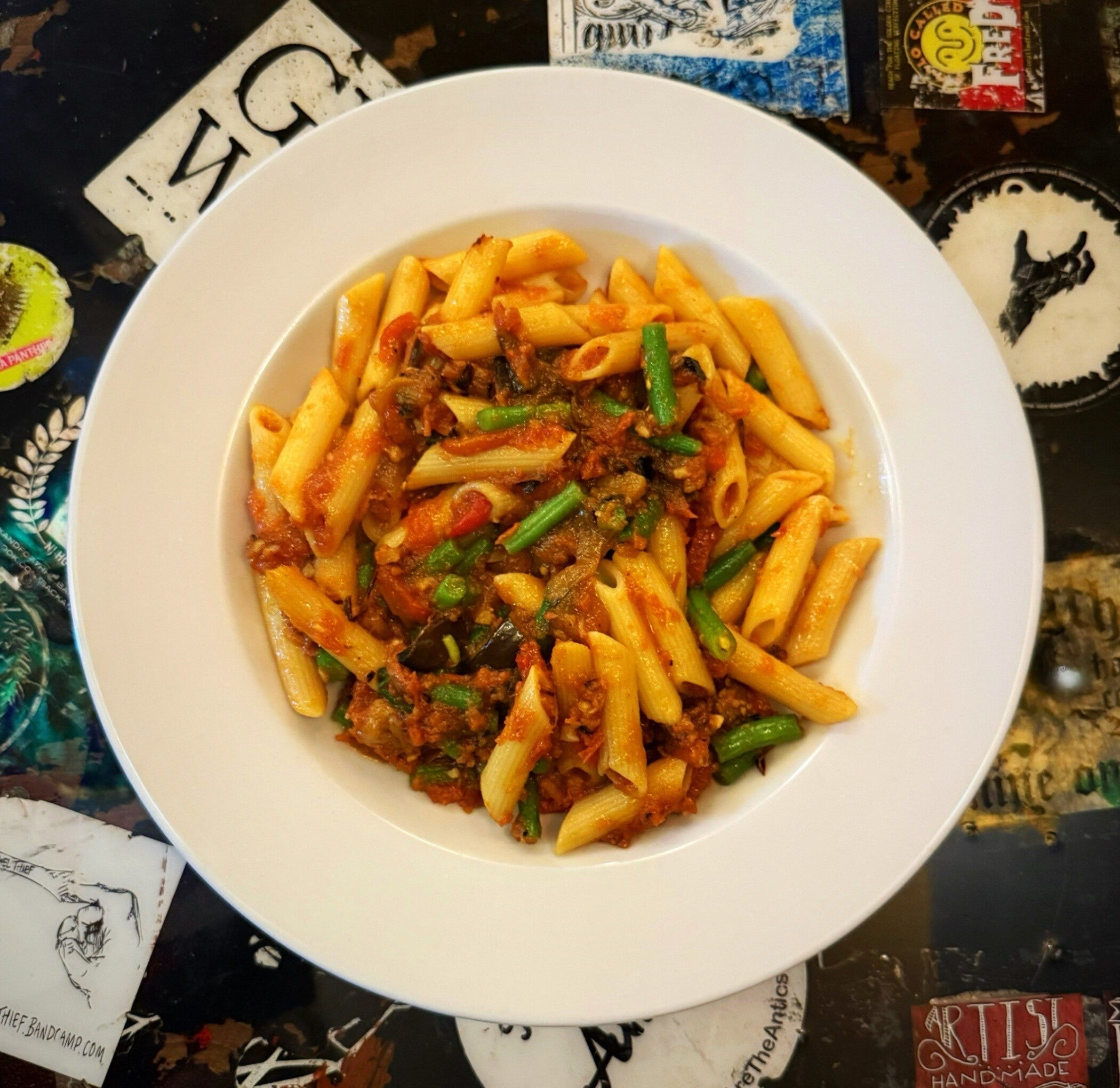 Red Gold Pasta | Veganica